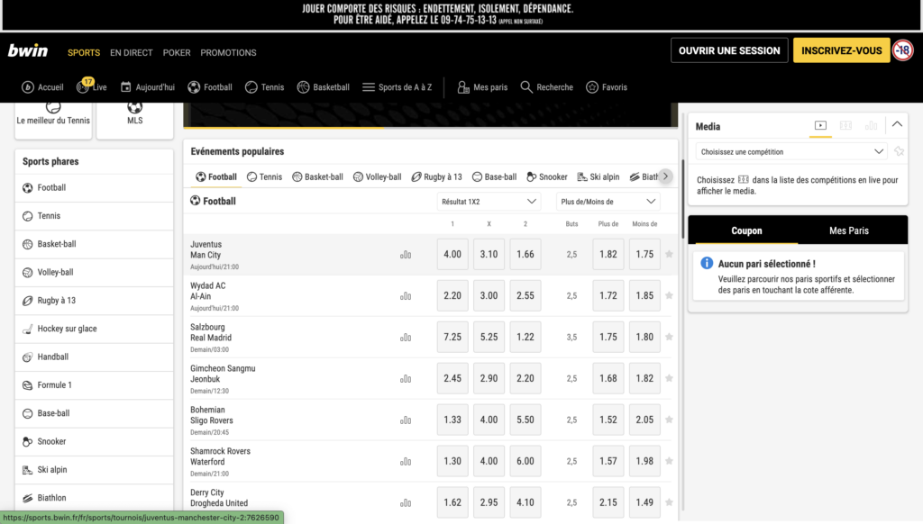 Avis Bwin : Notre Test Du Bookmaker